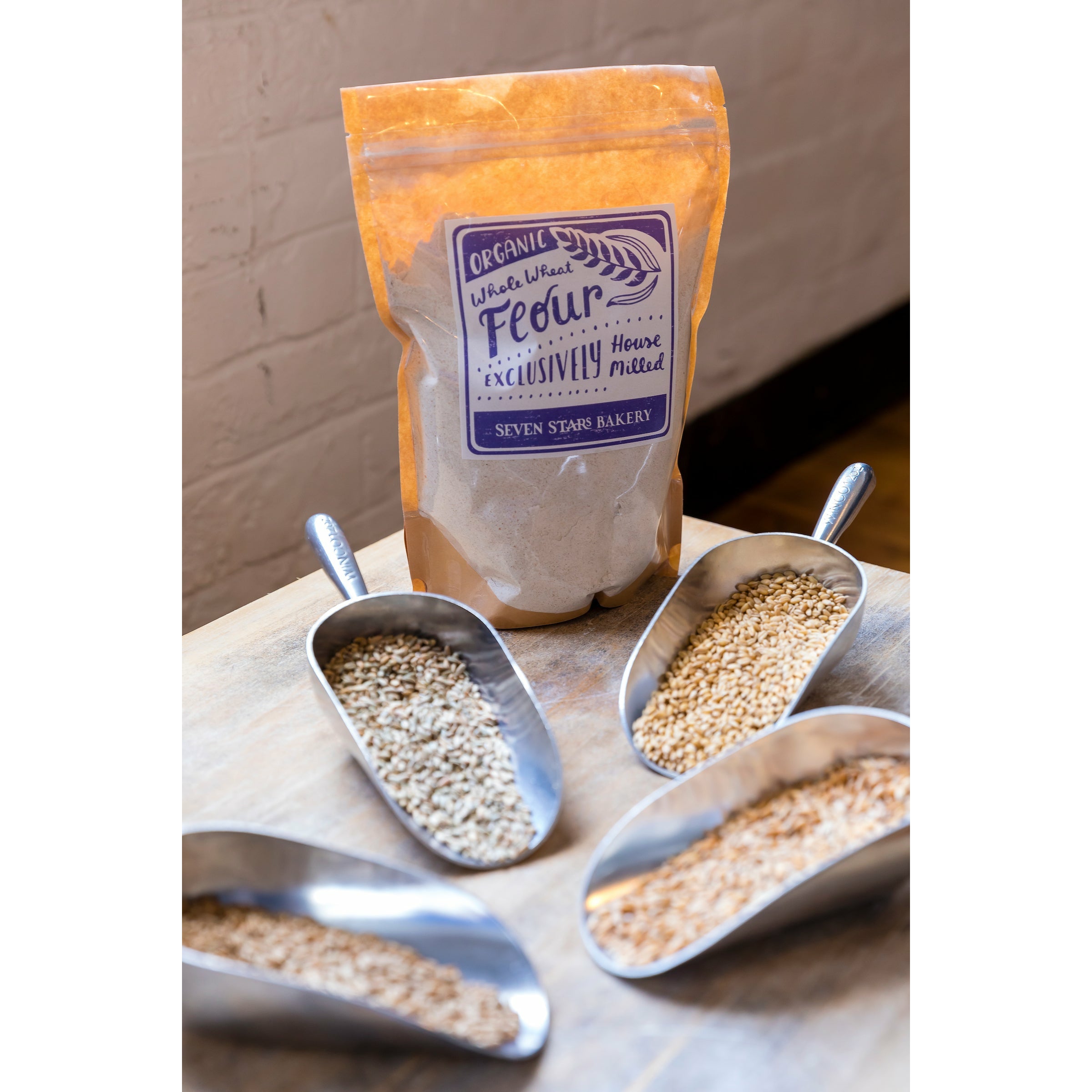House-Milled Whole Wheat Flour – Seven Stars Bakery
